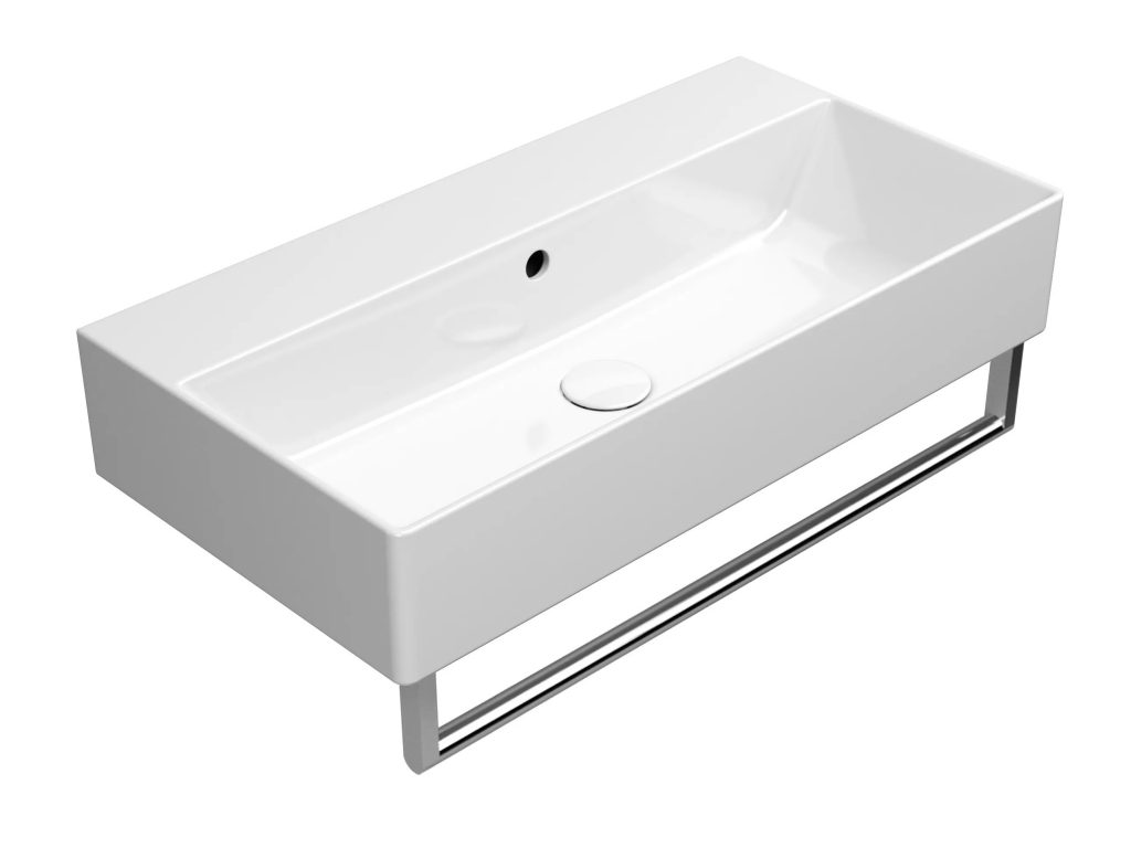 Washbasin Kube X 9455111 Rectangular washbasin - EURO HOME