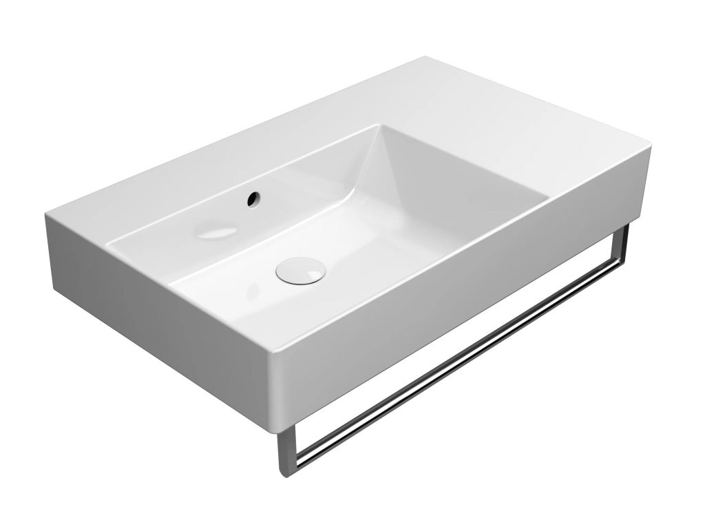 Washbasin Kube X 9456111 Rectangular washbasin - EURO HOME