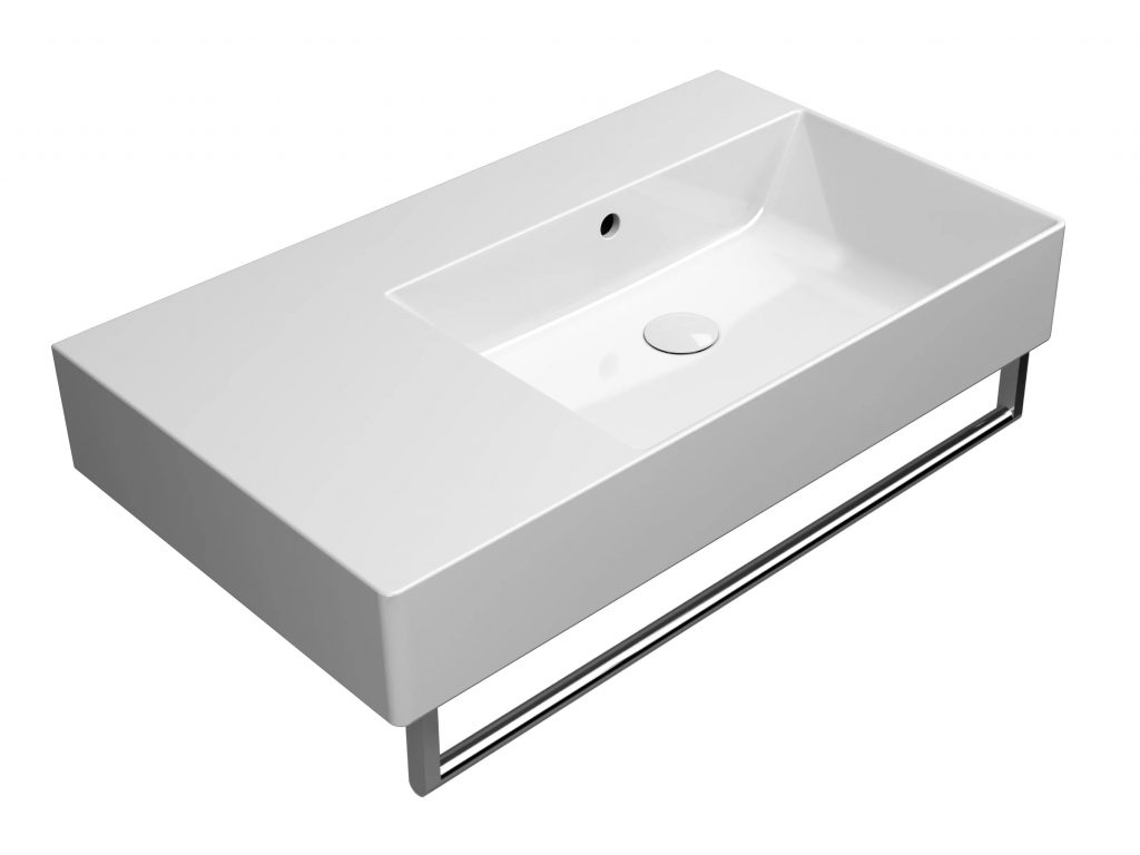Washbasin Kube X 9457111 Rectangular washbasin - EURO HOME